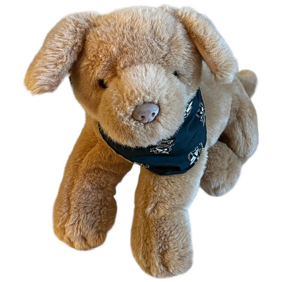 Gund | Toys | Vintage 993 Gund Stuffed Brown Plush Lab Golden Retriever ...
